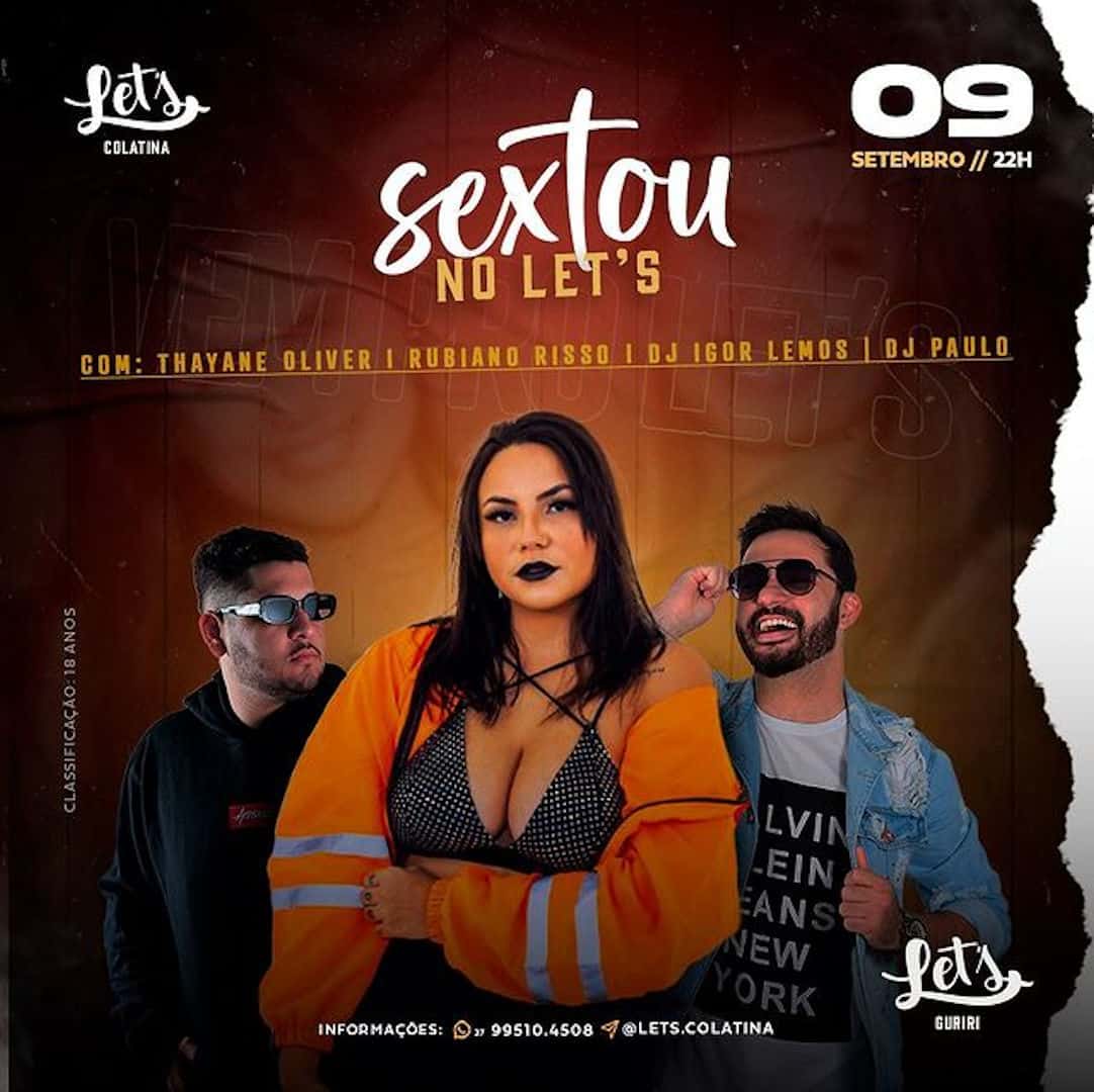 Let’s Colatina | Sextou no Let's - 24h Notícias Let’s Colatina | Sextou no Let's - 24h Notícias