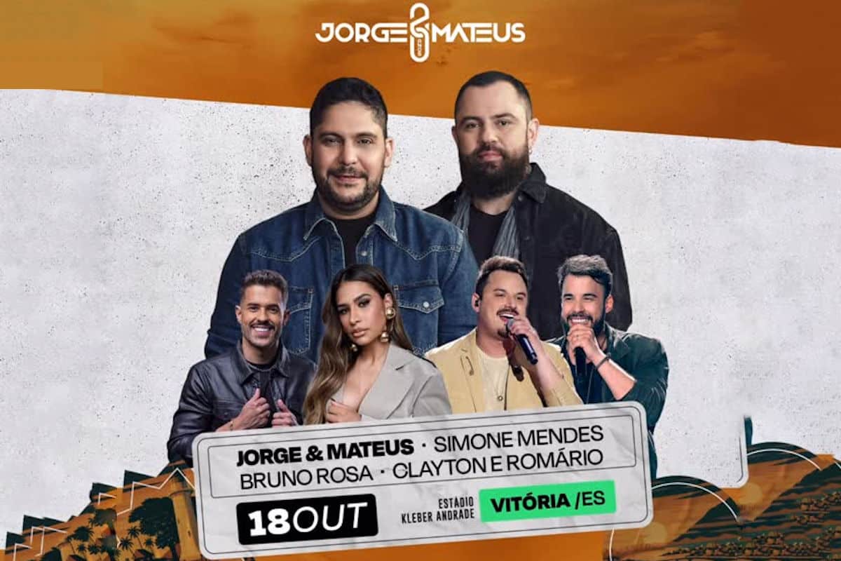 Jorge & Mateus celebram 20 anos de carreira com show histórico no Kleber Andrade - 24h Notícias